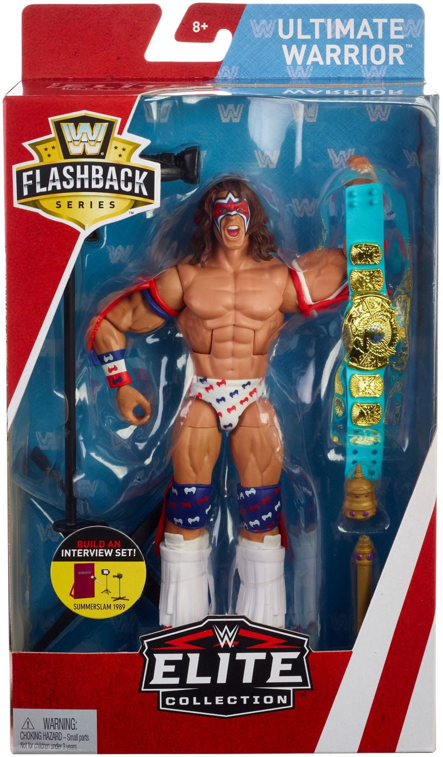 WWE Flashback Series Ultimate Warrior Elite Collection Action Figure | Walmart Canada