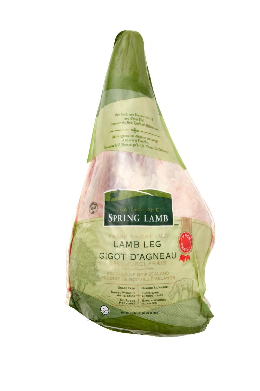 Lamb Leg Short Cut Fresh, Short Cut Lamb, 1.50 - 3.50 KG - Walmart.ca