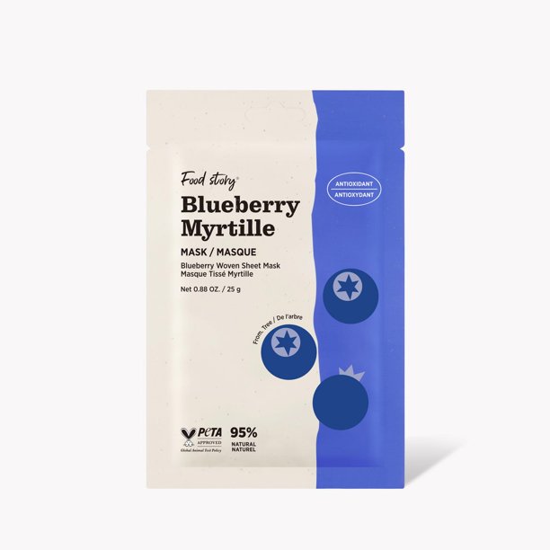 Food Story Blueberry Mask, Volume : Net 0.88 OZ. / 25 g - Walmart.ca