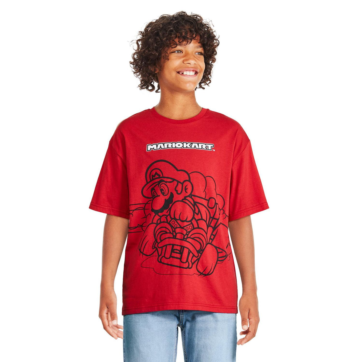 Click here for Mario Kart Boys Graphic Tee Xs prices