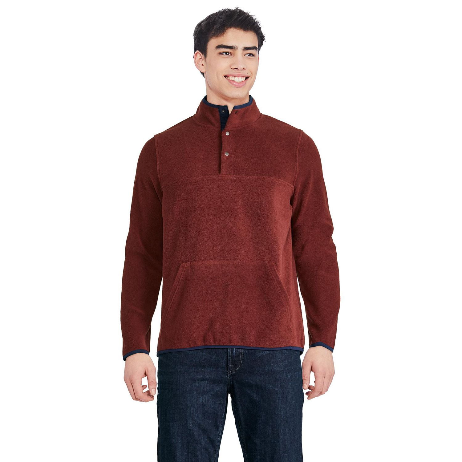 Click here for George Mens Fleece Popover Xl prices