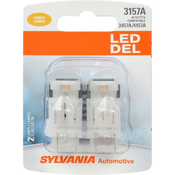 SYLVANIA 3157A Syl LED Amber Mini Bulb, Pack of 2 - Walmart.ca