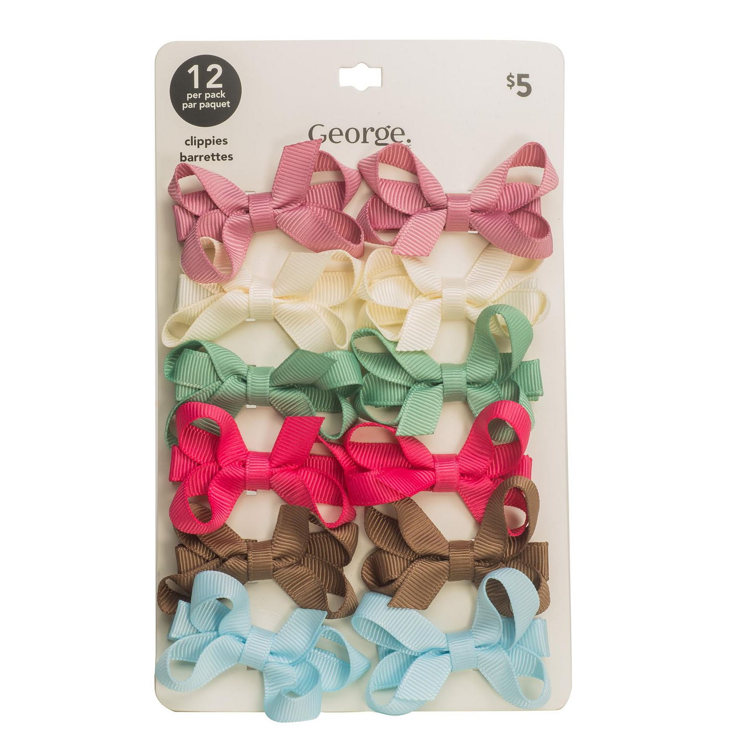 Click here for George 12 Pc Clippies Multi prices