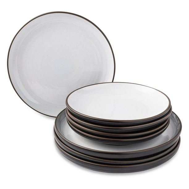 Yellowstone 8-Piece Dinnerware Set, Beth Collection, Dish Set - Walmart.ca