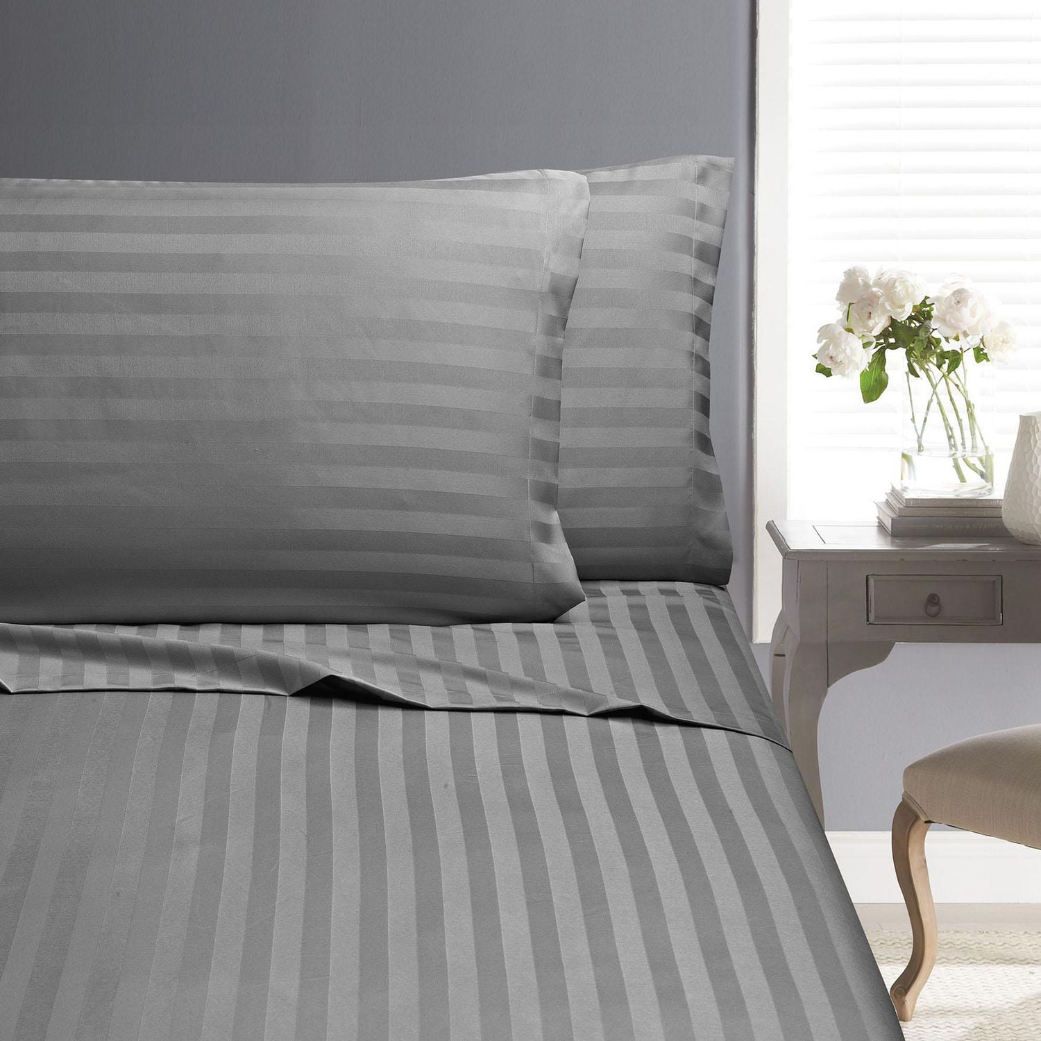 Swift Home Dobby Stripe Sheet Set | Walmart Canada