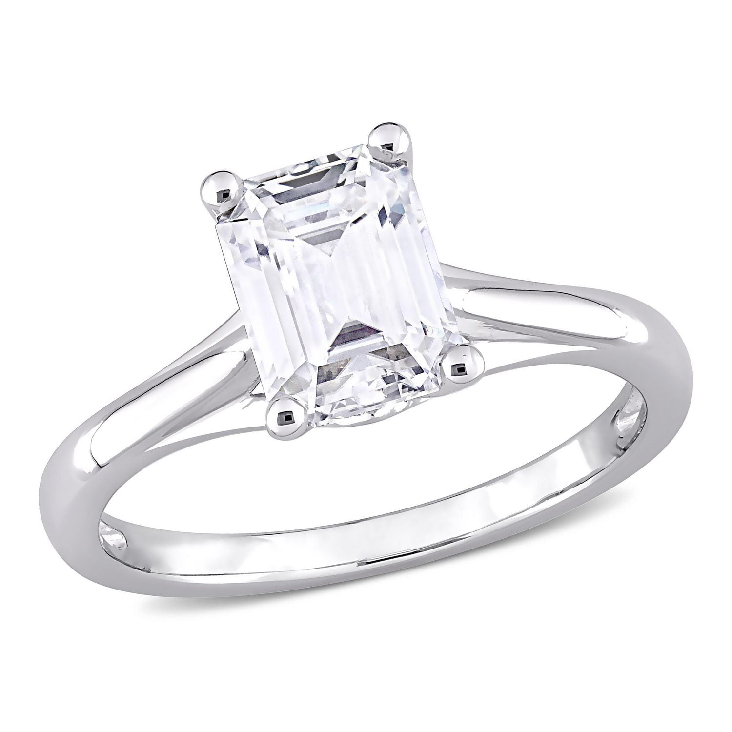 Click here for Miabella 1-3/4 Carat T. G.W. Moissanite 10k White... prices