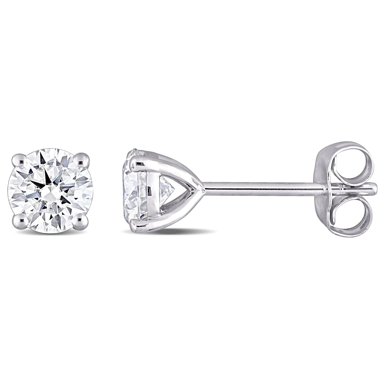 Click here for Miabella 1 Carat T. G.W. Moissanite 10k White Gold... prices