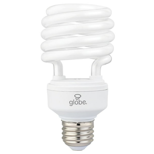 Globe Electric Inc 100W Equivalent Daylight (5000K) T2 Cfl Light Bulb 6 ...