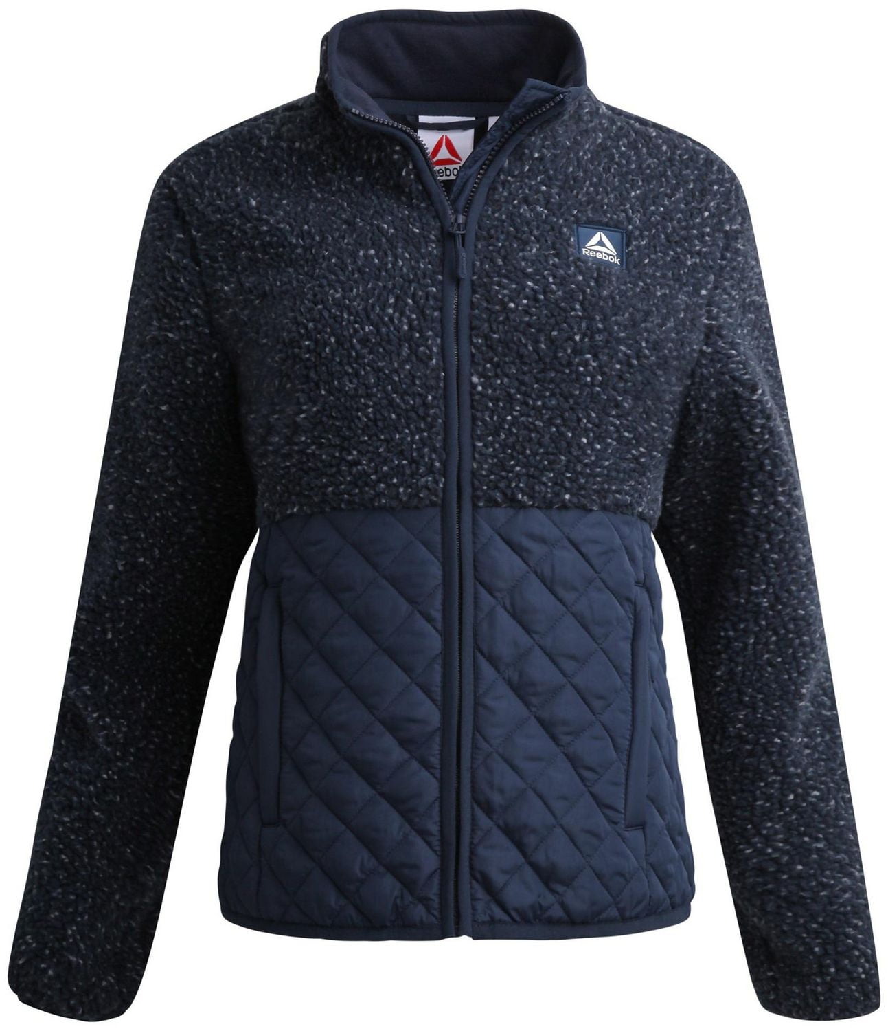Click here for Reebok Womens Sherpa And Diamond Quilt Mix Jacket... prices