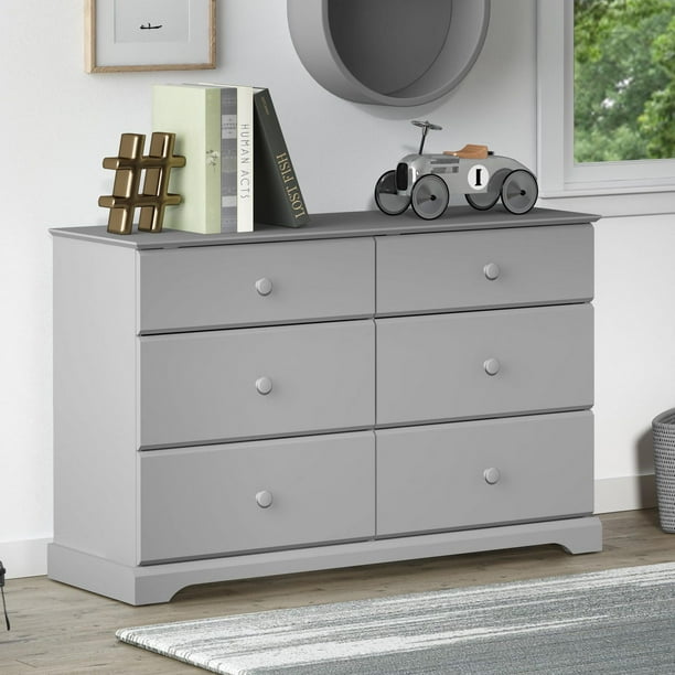 Living Essentials by Hillsdale Campbell Wood 6 Drawer Dresser - Walmart.ca