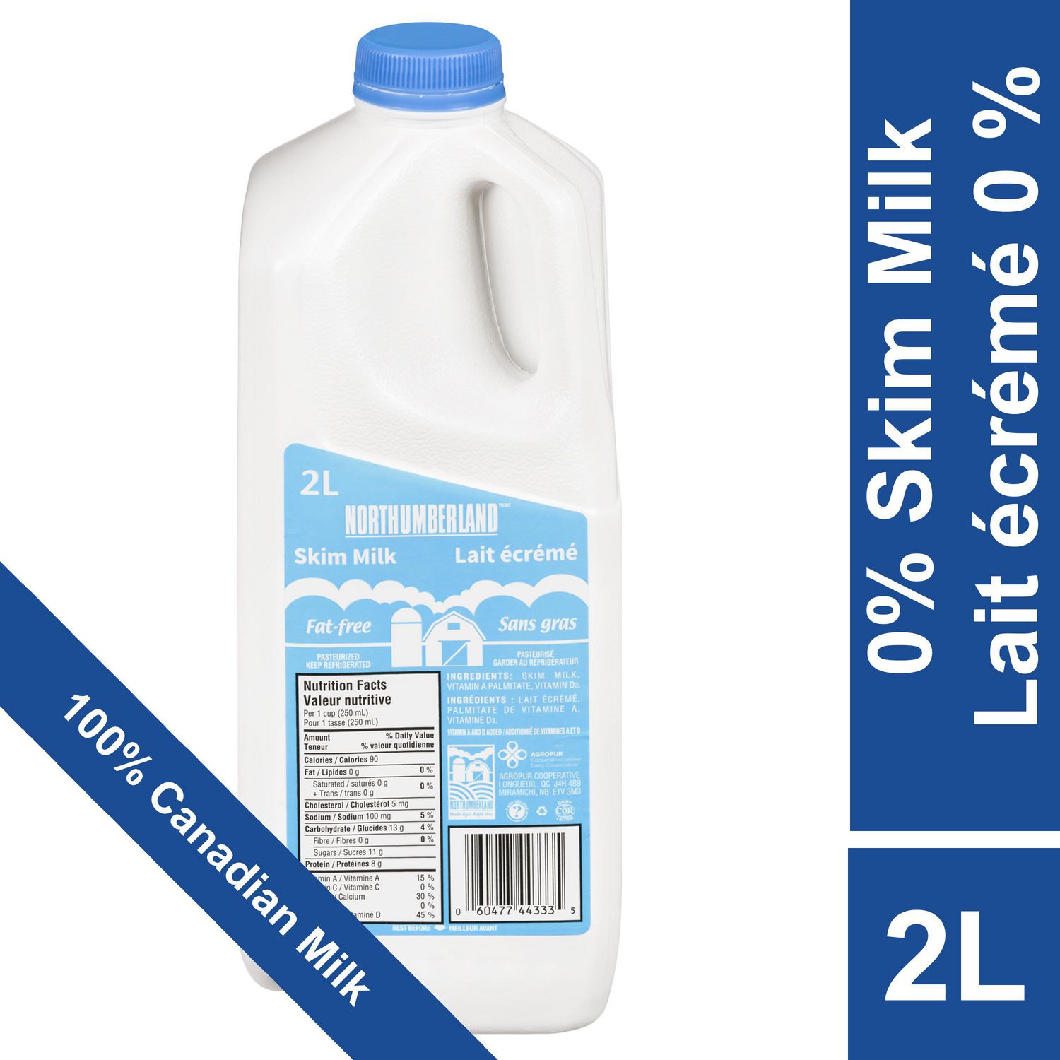 Northumberland Skim 0% Milk | Walmart Canada