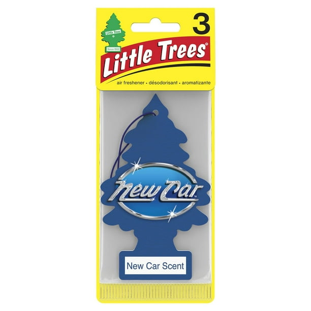 LITTLE TREES air freshener New Car Scent 3-Pack, 3 Pack - Walmart.ca