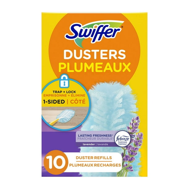 Recharges de plumeaux Swiffer multi-surfaces pour nettoyer, parfum Lavande, 10 unités 10CT ...