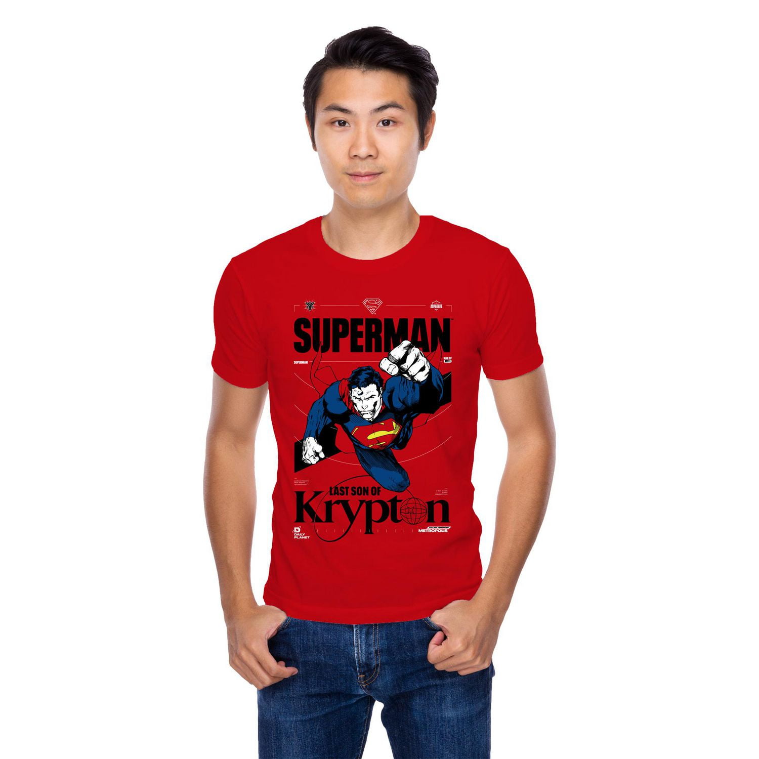 Click here for Superman Mens Son Of Krypton Short Sleeve T-Shirt... prices