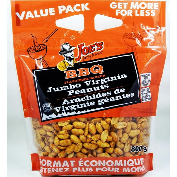 JTT VP BBQ Peanuts 800g - Walmart.ca