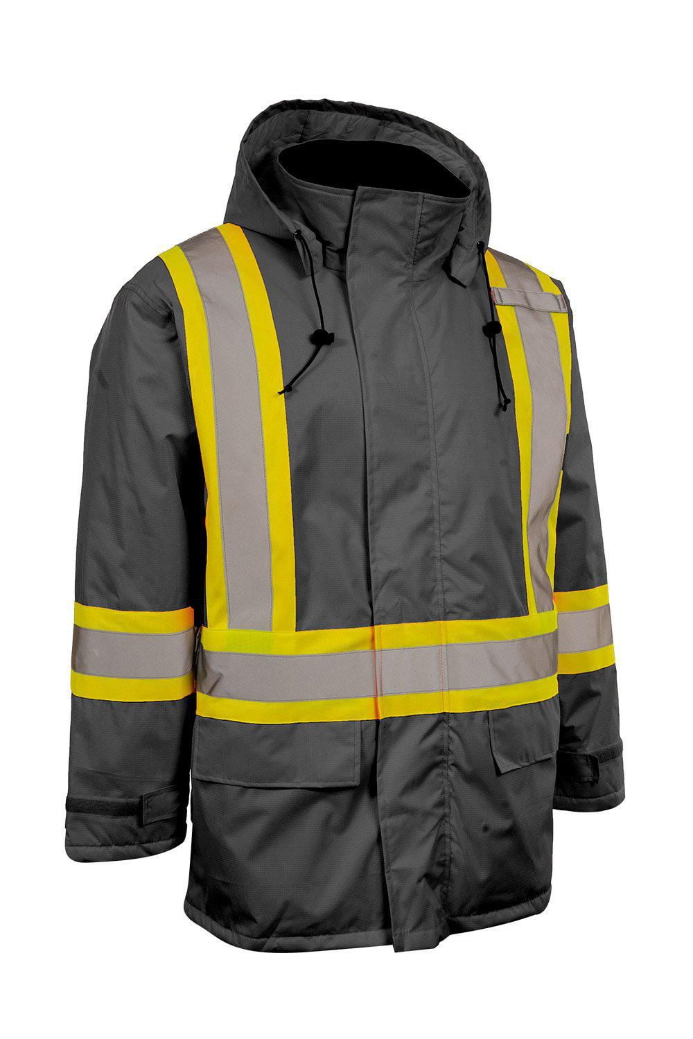 Click here for Forcefield Hi Vis Insulated Miners Jacket Xxl prices