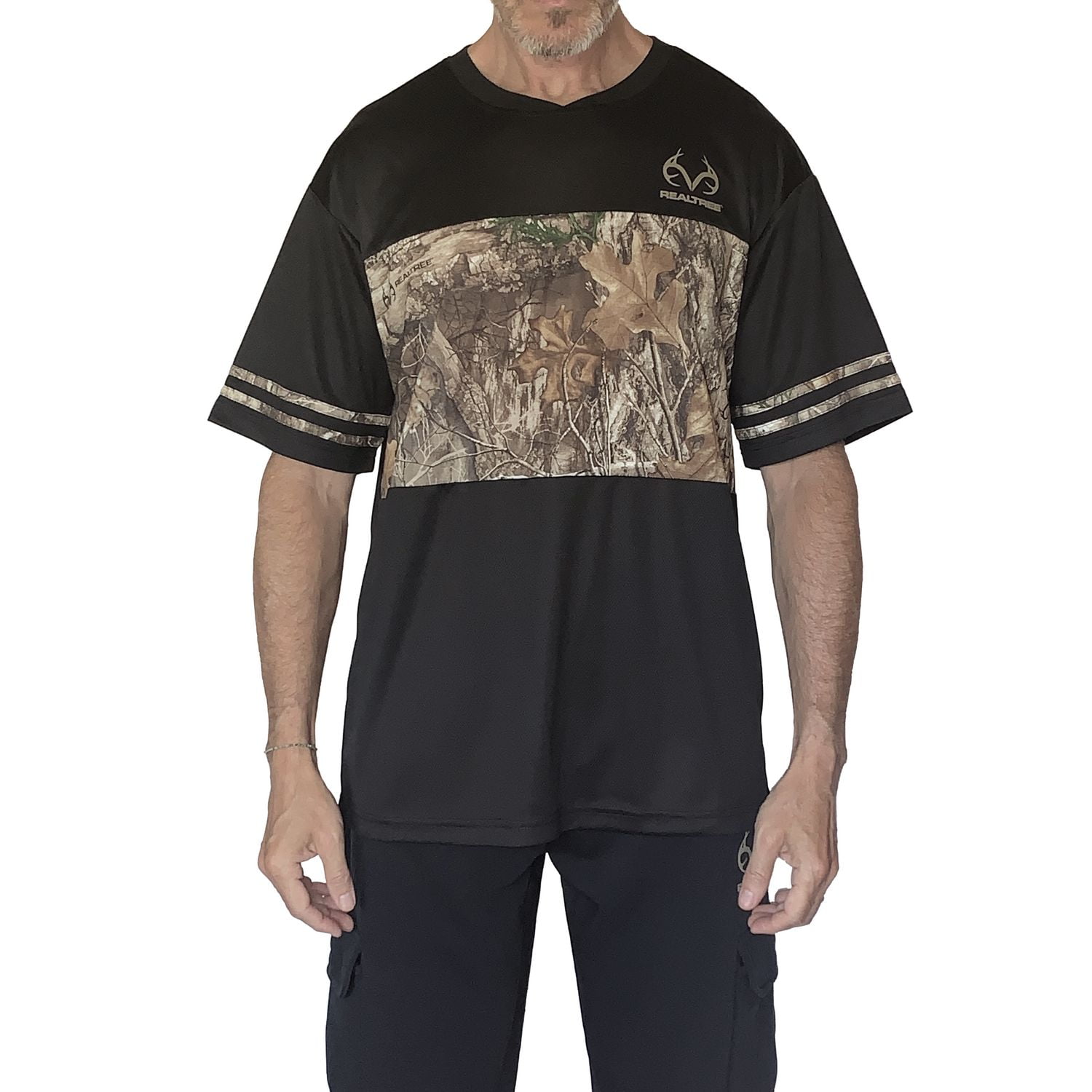 Click here for Realtree Real Tree Mesh Poly Jersey Short Sleeve T... prices