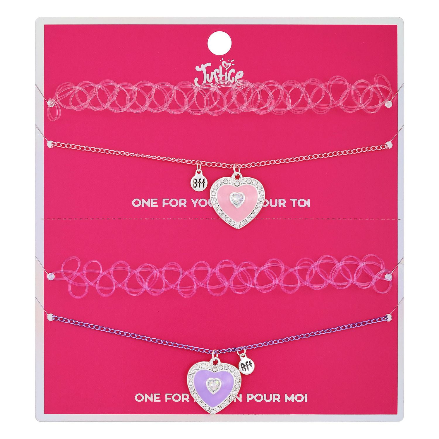 Click here for Justice Bff Necklaces One Size prices