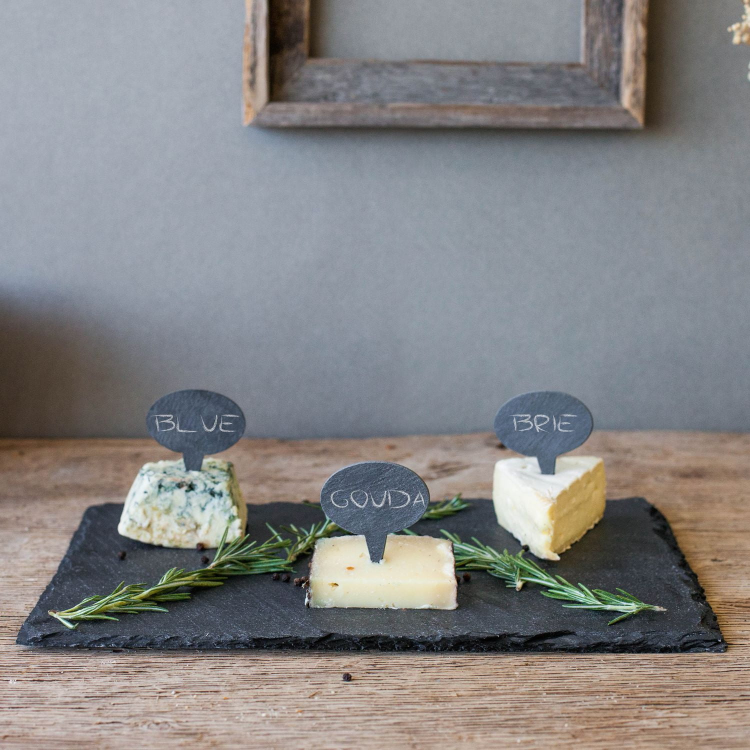 Top Shelf Living Oval Slate Cheese Markers, Set of 3 | Walmart Canada