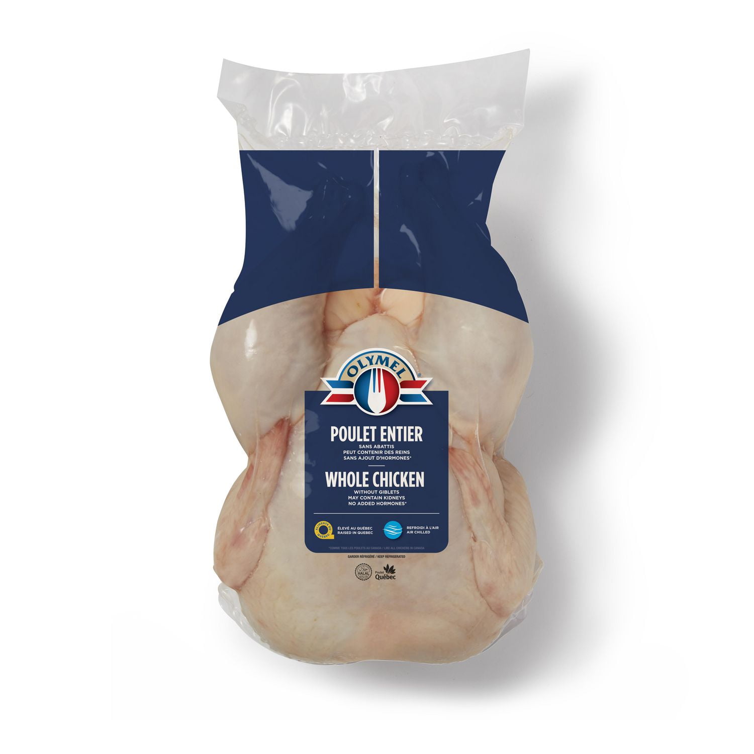 Poulet entier Olymel, Emballé individuellement, 1.50 - 1.75 KG - Walmart.ca