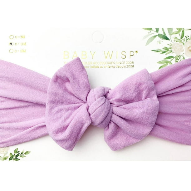 Baby Wisp - Baby, Infant, Toddler - Headwrap Nylon Bow Headband ...