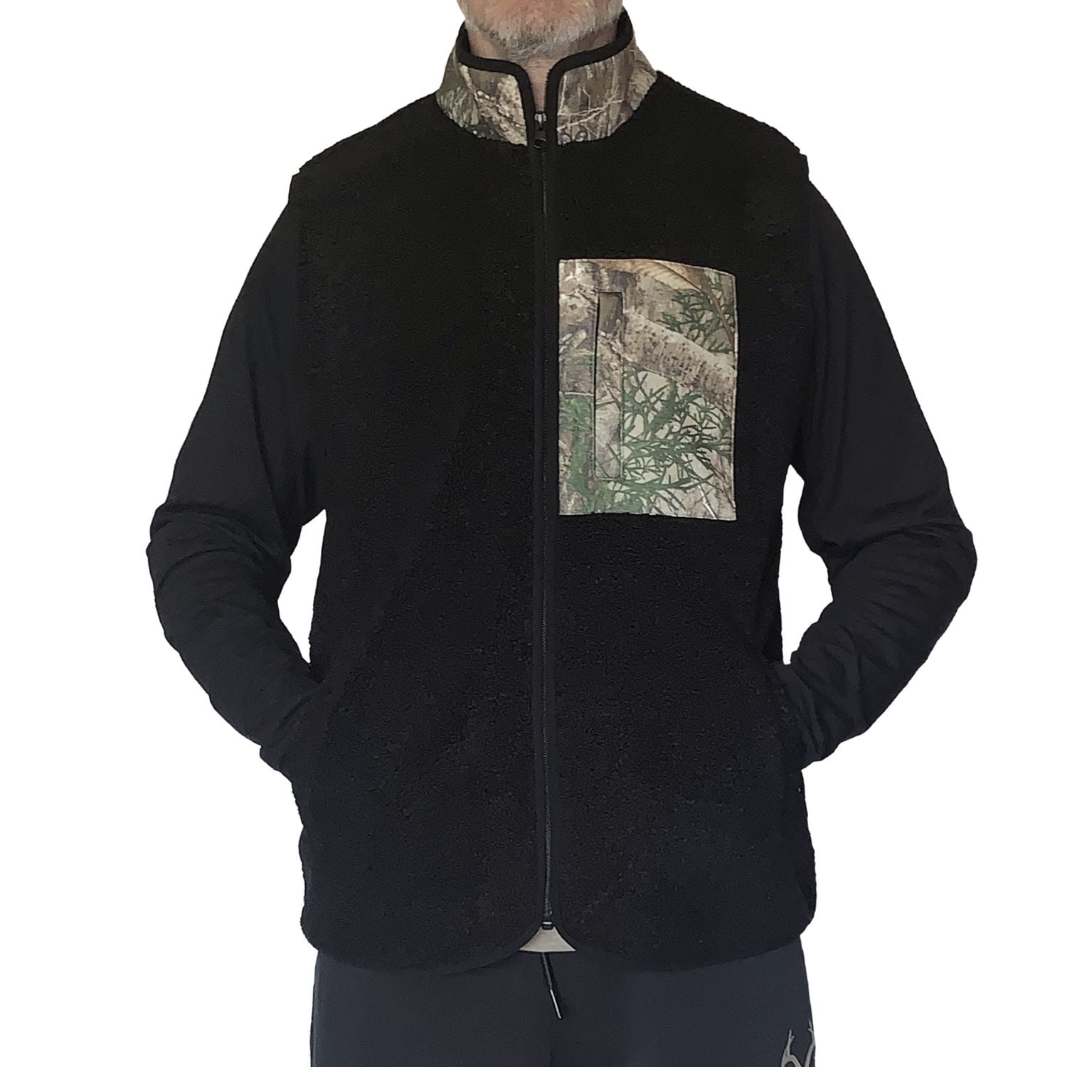 Click here for Realtree Real Tree Teddy Sherpa Zip Vest L prices