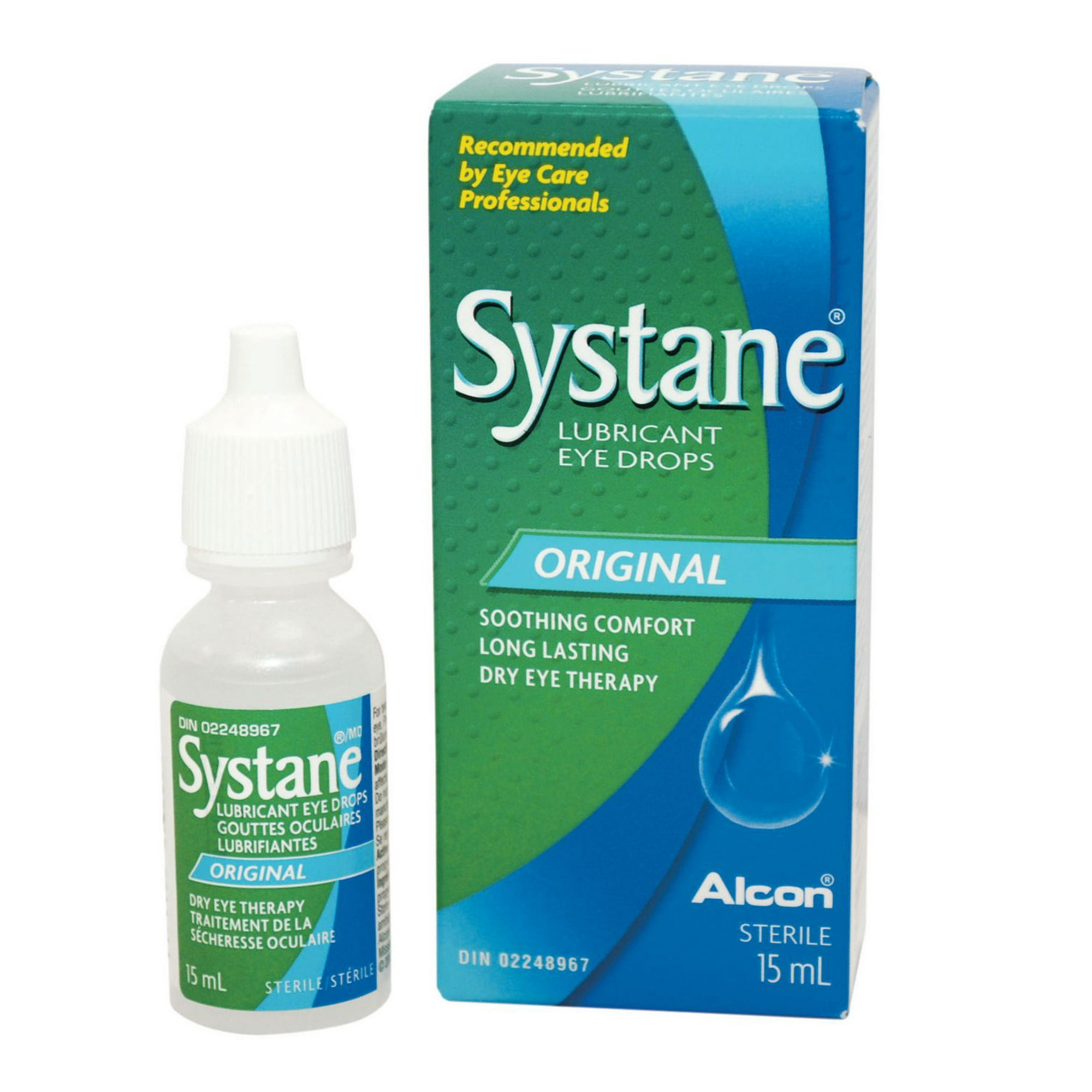 SYSTANE® Day & Night, Lubricant Eye Drops, Eye Drops For Dry Eyes, 2 x ...