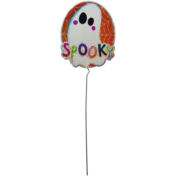 Way to Celebrate Spooky Ghost Yard Stick, 6.5" x 0.10" x 21" - Walmart.ca