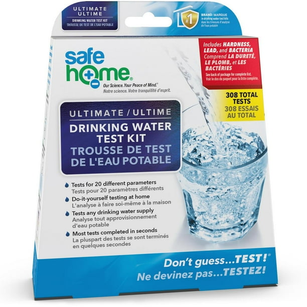 Do it yourself ultimate water drinking test kit- test up to 308 total ...