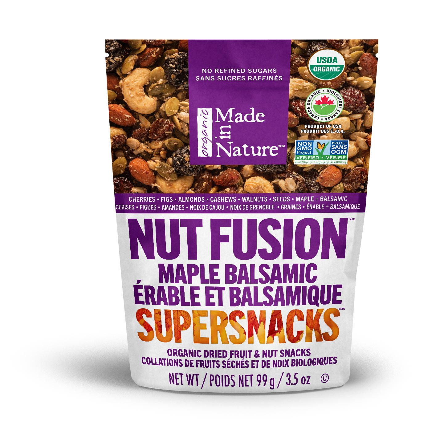Made in Nature Organic Maple Balsamic Nut Fusion Snacks | Walmart Canada