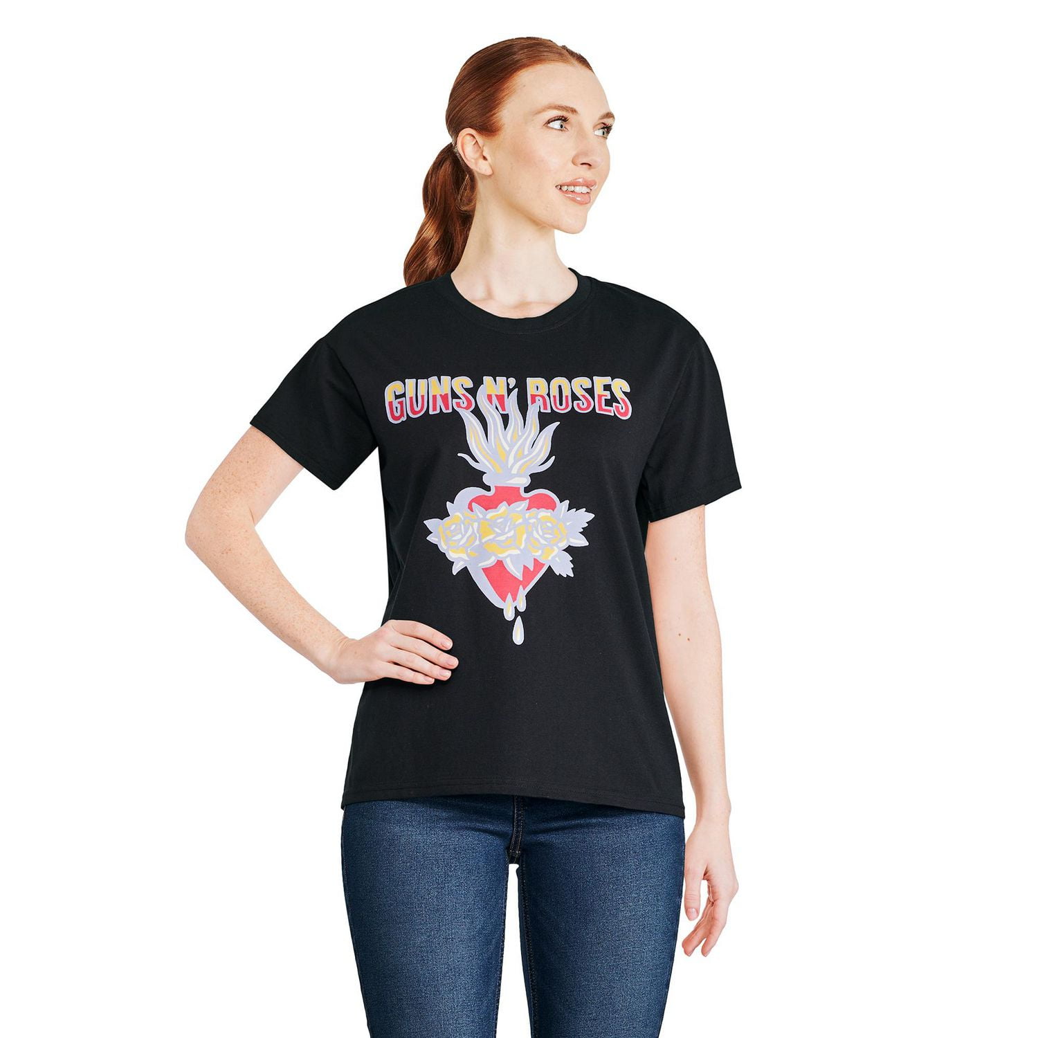 Click here for Guns N Roses Womens Boyfriend Tee M prices