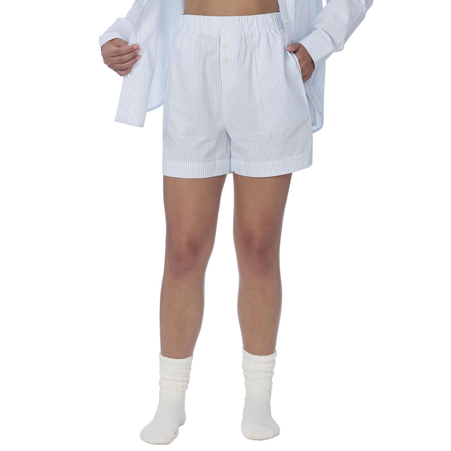 Click here for Secret Sleep Poplin Boxer Shorts - Online Exclusiv... prices