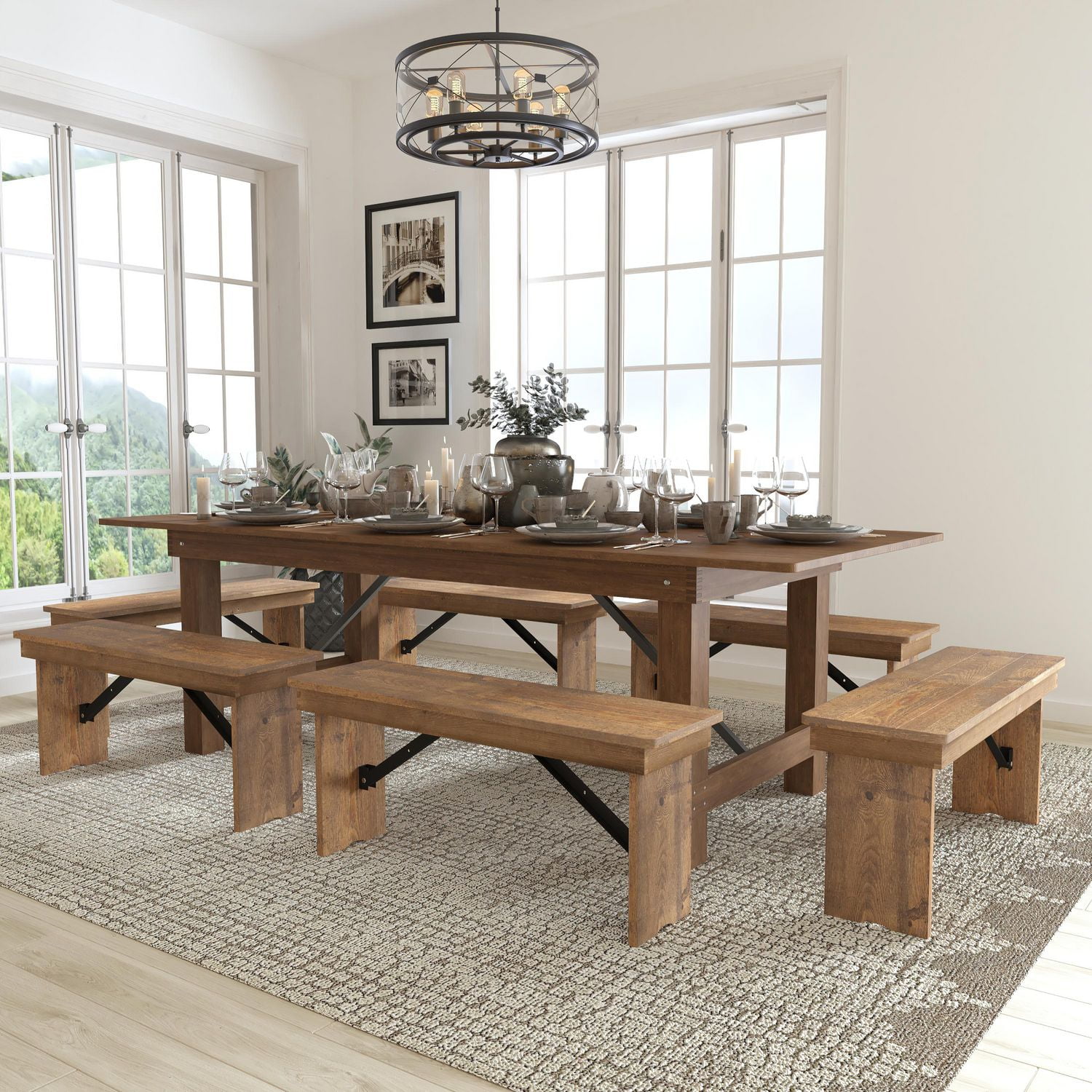 Folding farm tables store