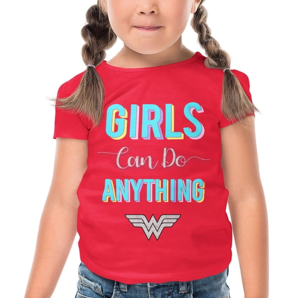 WWE Girl's crew neck tee shirt with short sleeves - Walmart.ca