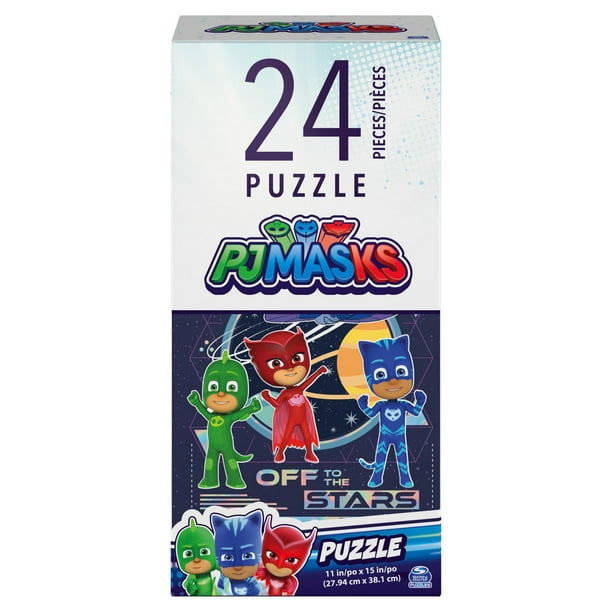 PJ Masks, 24-Piece Jigsaw Puzzle Off to the Stars Catboy Owlette Gekko ...