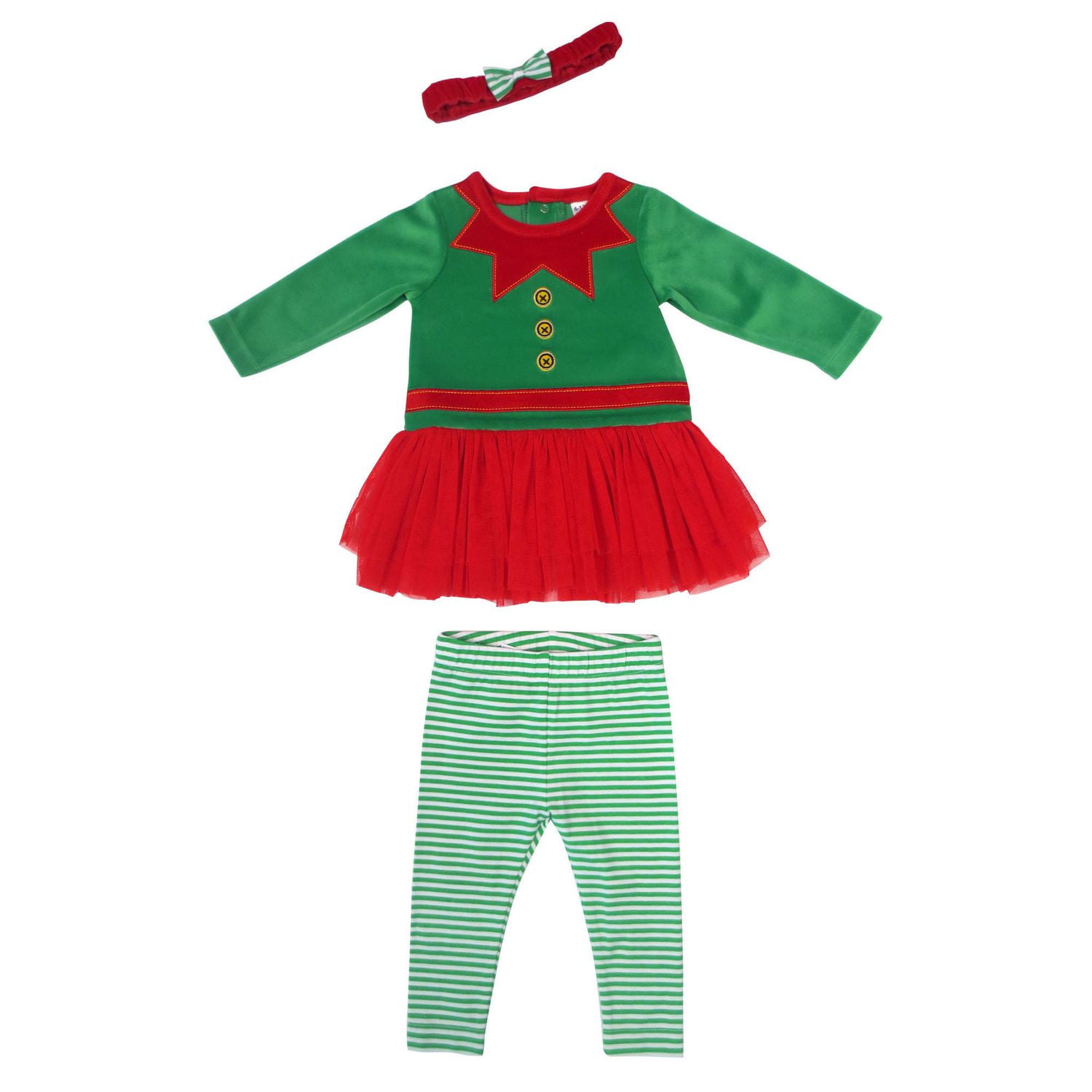 George Girls Elf 3pc Legging Set | Walmart Canada