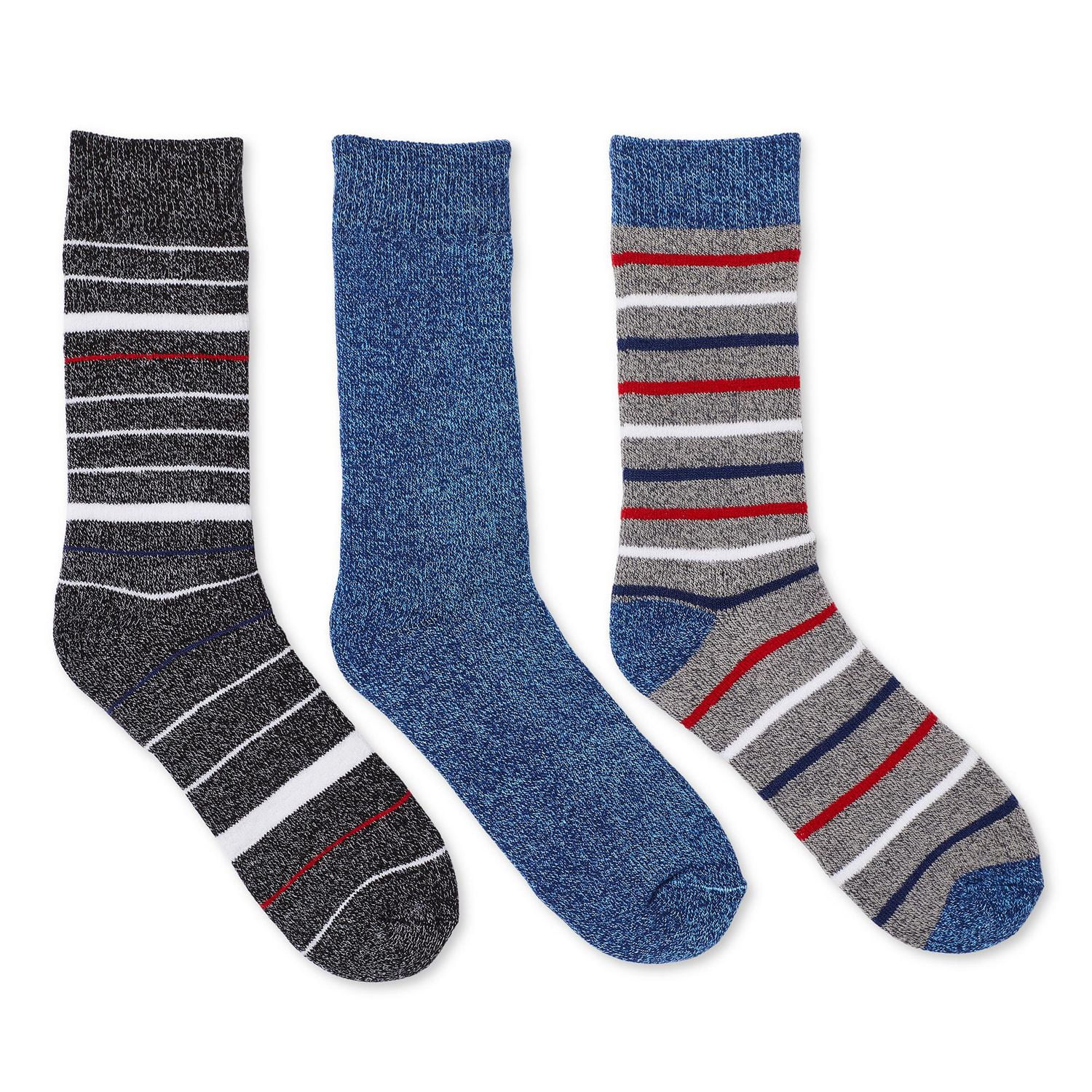 Click here for Athletic Works Mens Thermal Socks 3-Pack 7-11 prices