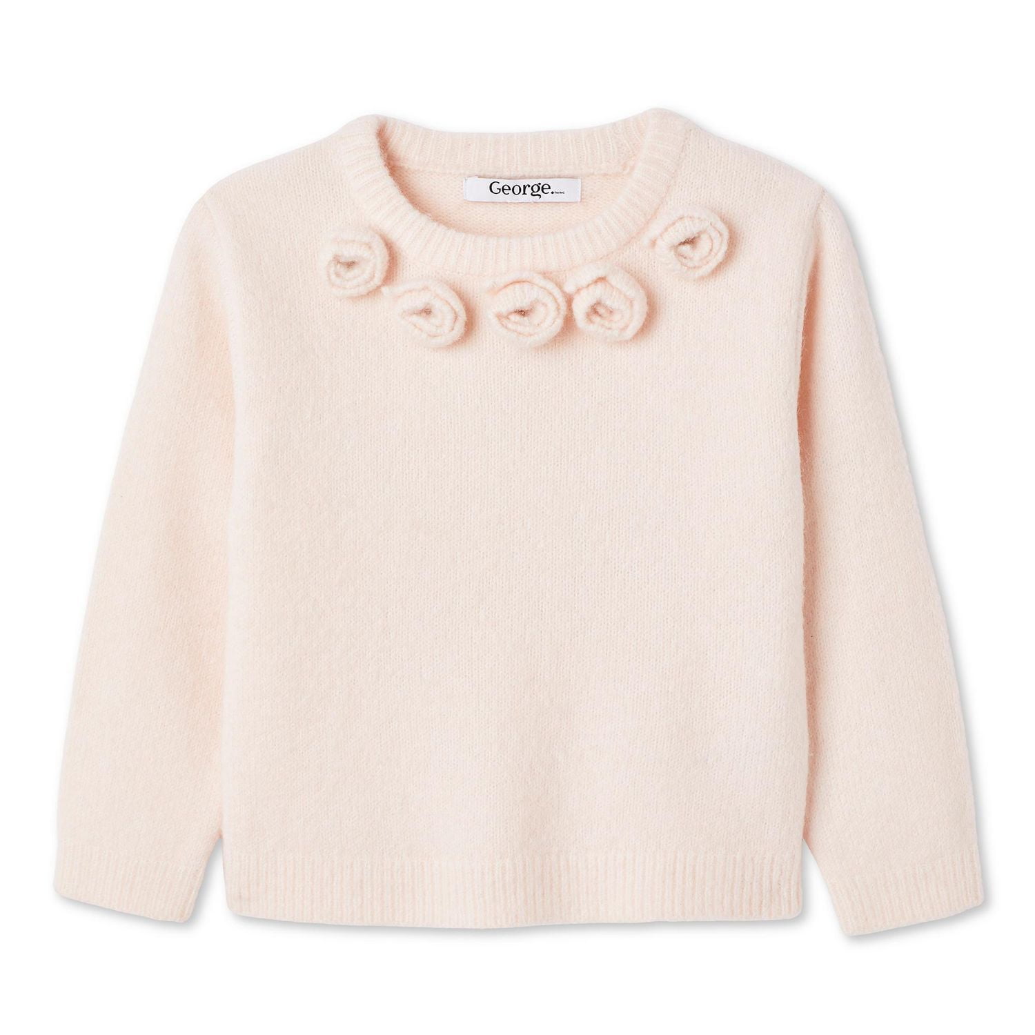 Click here for George Toddler Girls Flower Sweater 5t prices