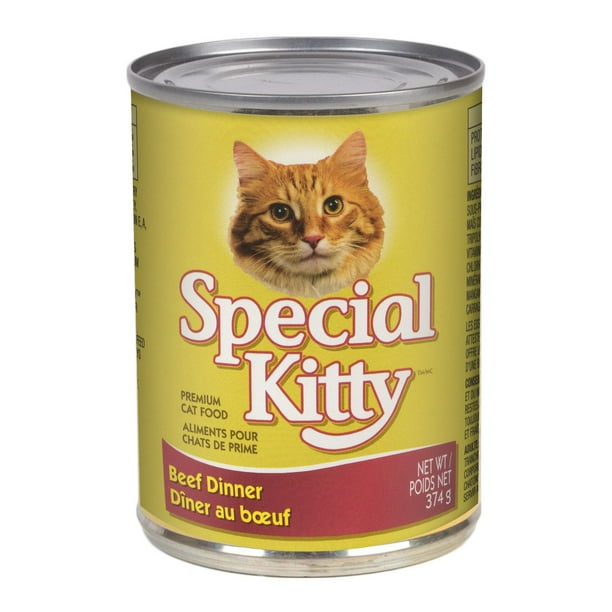 Special Kitty Premium CAT Food - Beef Dinner, 374 G - Walmart.ca