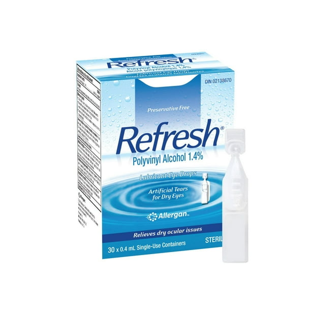 Refresh Preservative-Free Lubricant Eye Drops - Walmart.ca