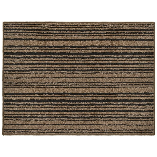 MAINSTAYS 36"x48" Rectangular Brown and Black Tufted Floor Mat - Walmart.ca