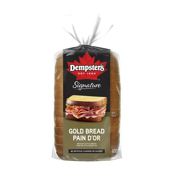 Dempster’s® Signature™ Brioche Style Gold Bread, 600 g - Walmart.ca