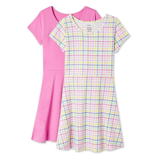 George Girls' Skater Dress 2-Pack - Walmart.ca