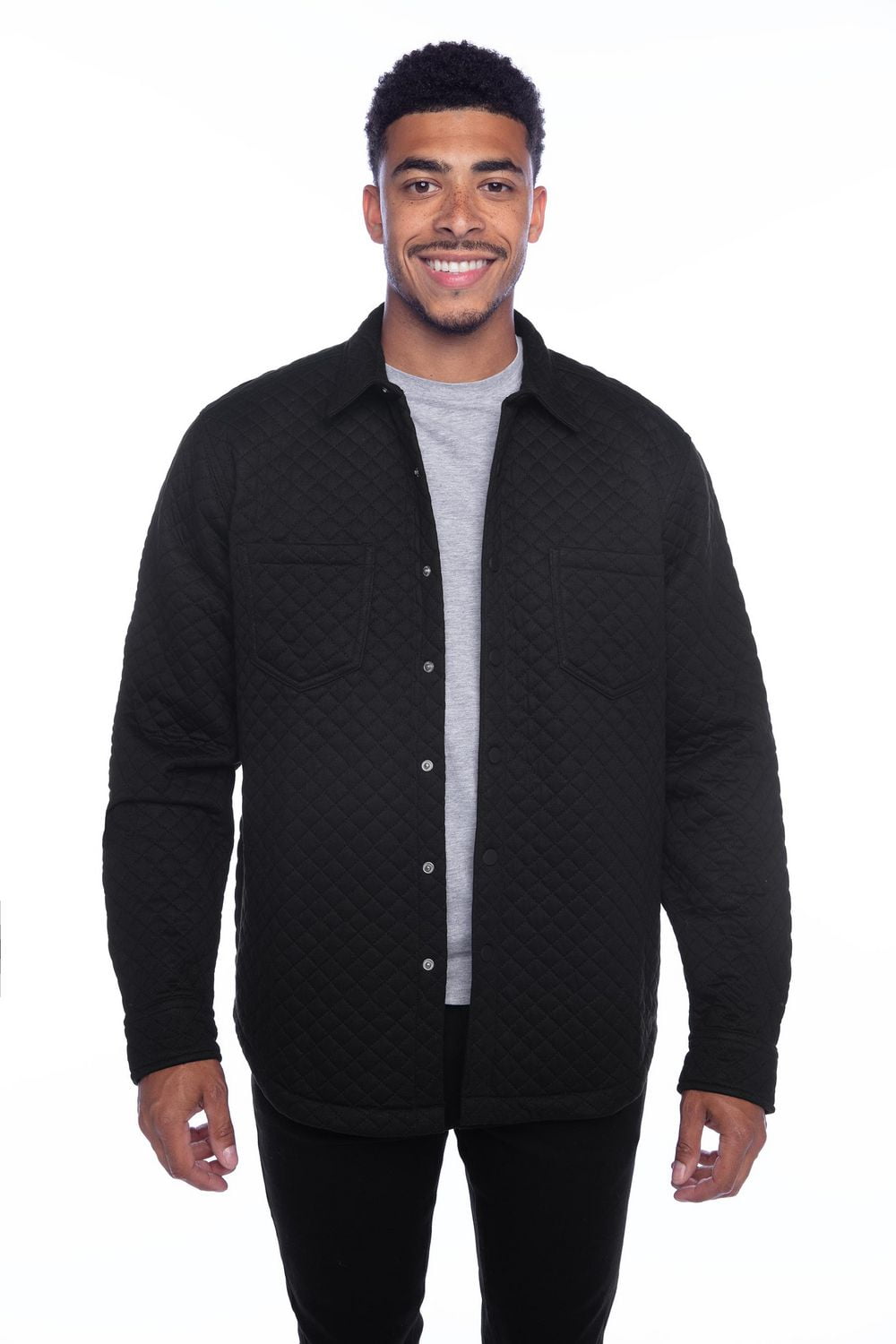 Click here for Jeaniologie Mens Quilted Shirt Jacket L prices
