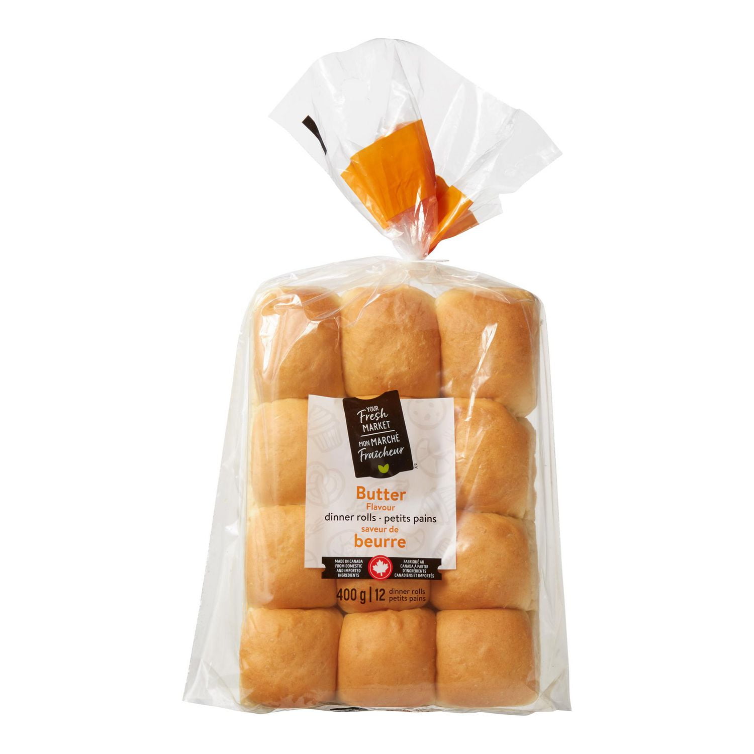 Click here for Your Fresh Market Butter Flavour Dinner Rolls prices