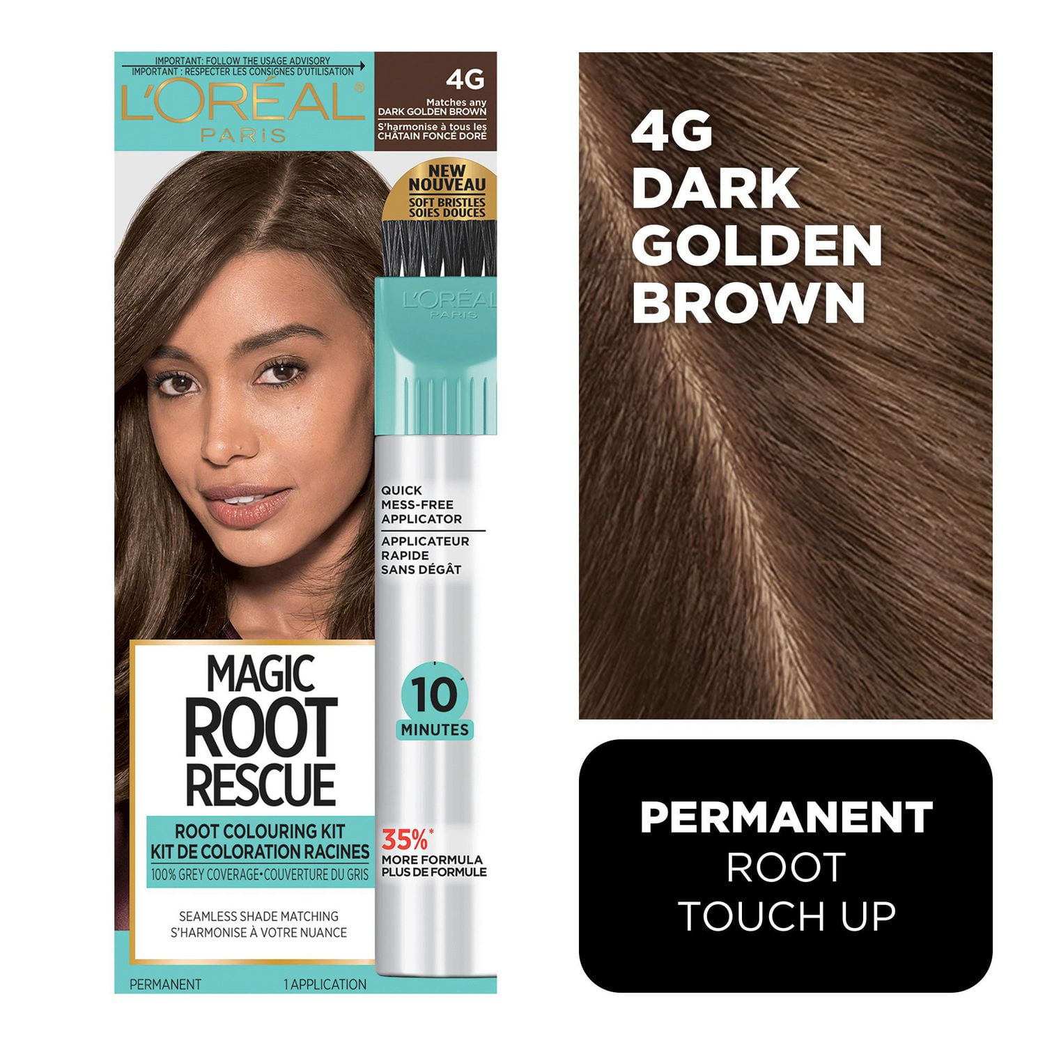 L'Oréal Paris Magic Root Permanent Hair Dye, Permanent Root Touch Up ...