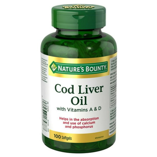 Nature's Bounty Cod Liver Oil - Walmart.ca