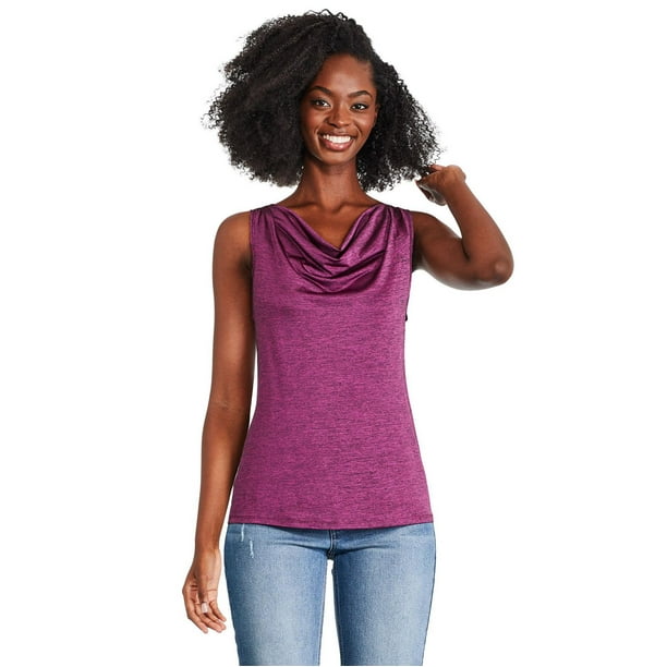 Time Square Women's Cowl Neckline Top, Sizes S-XXL - Walmart.ca