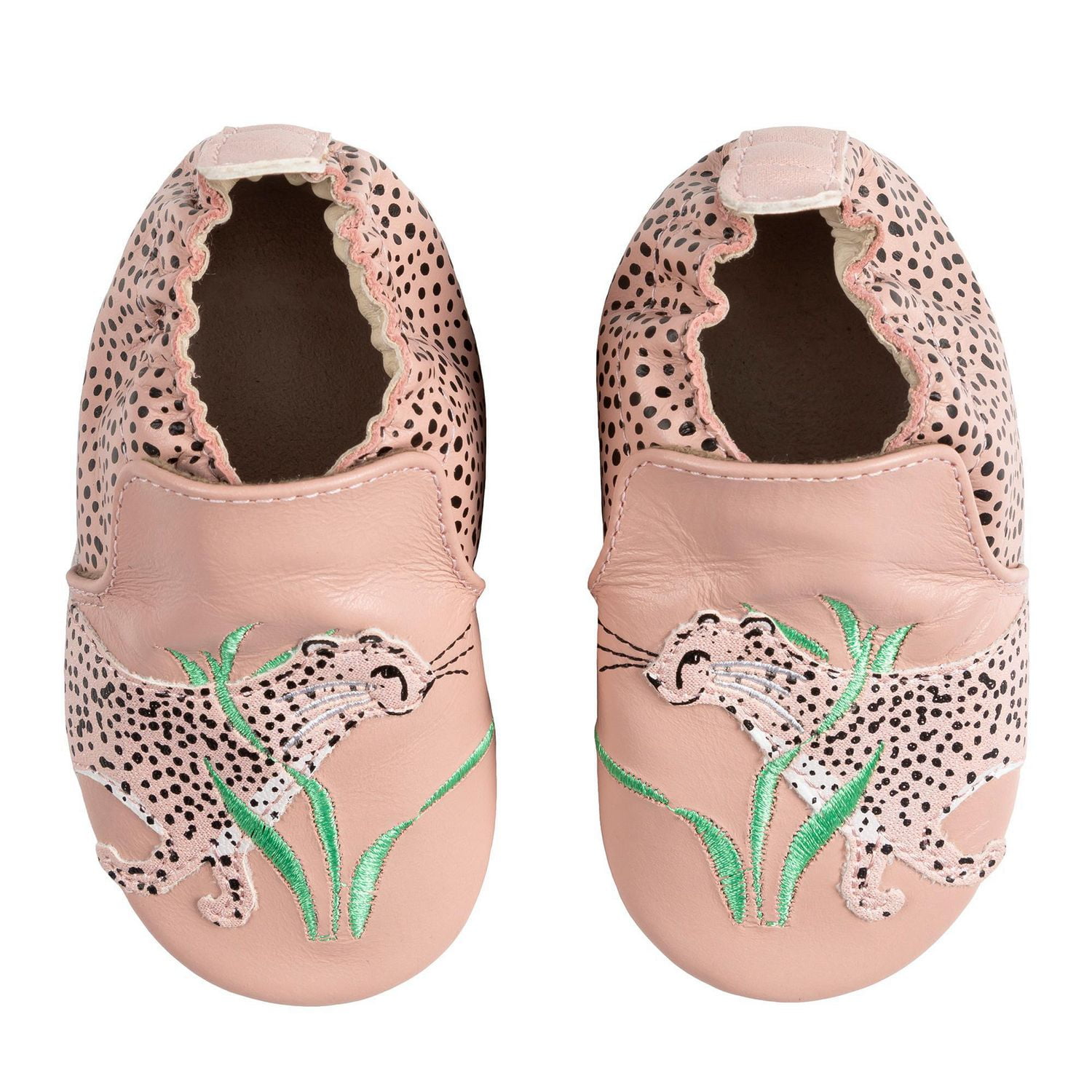 Robeez - Baby, Infant, Toddler, Girls - Soft Sole Leather Shoes with ...