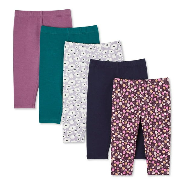 George Baby Girls' Legging 5-Pack - Walmart.ca
